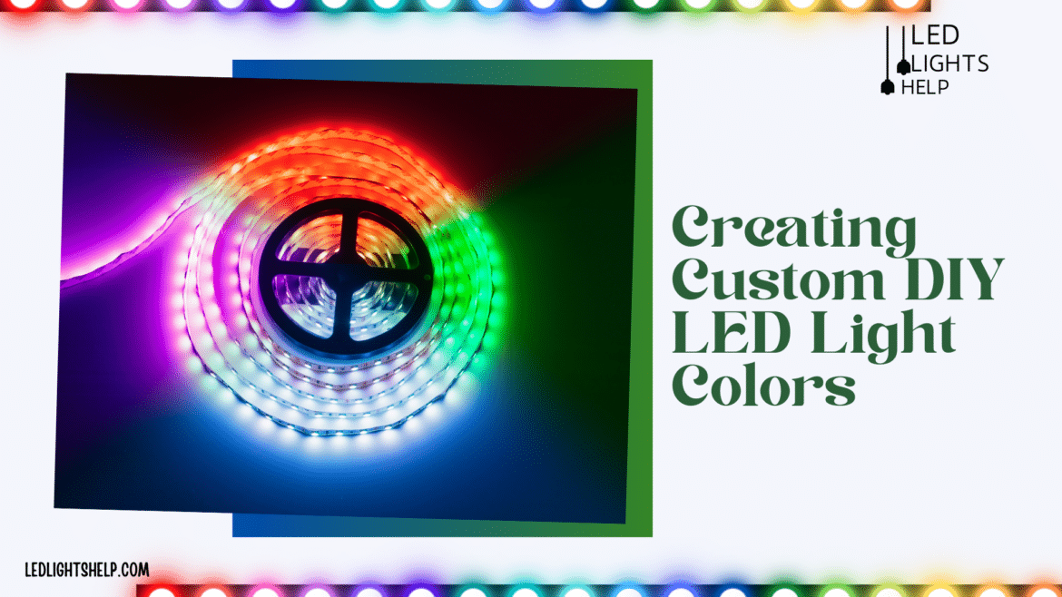 DIY LED Light Colors to Brighten Up Space